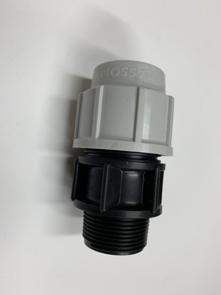 Compression Fittings with BSP Male Thread - Polydome